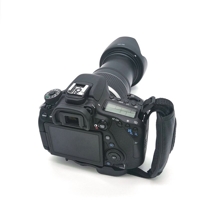 Leder Schwarz Hand Grip Kamera Gurt für Canon Niko... – Vicedeal
