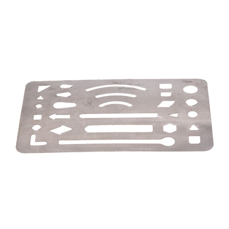 Stainless Steel 27 Patterns Erasing Drawing Drafti... – Grandado