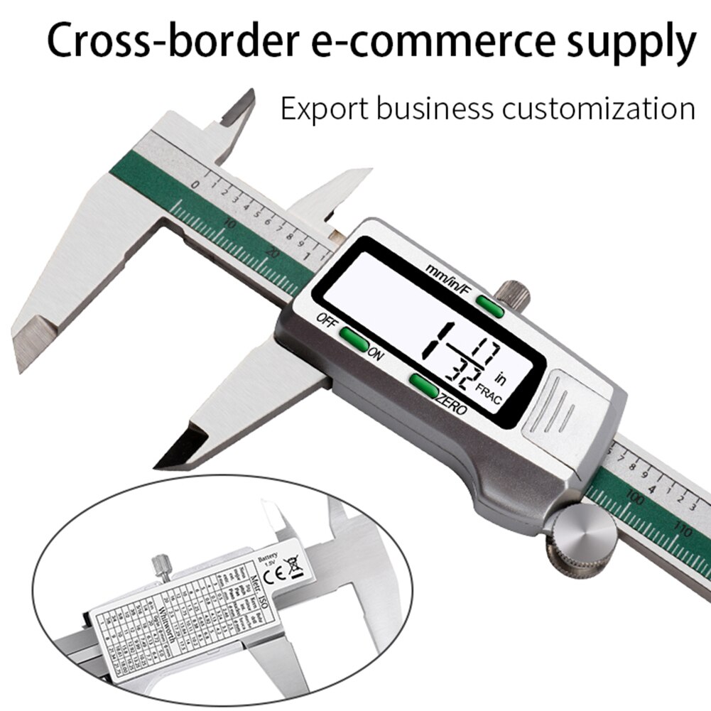 High Precision Stainless Steel LCD Vernier Caliper... – Grandado