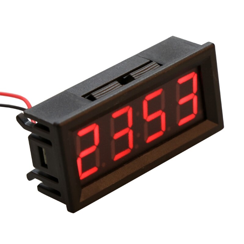 OOTDTY 0.56" Digital Electronic Clock Temperature ... – Vicedeal