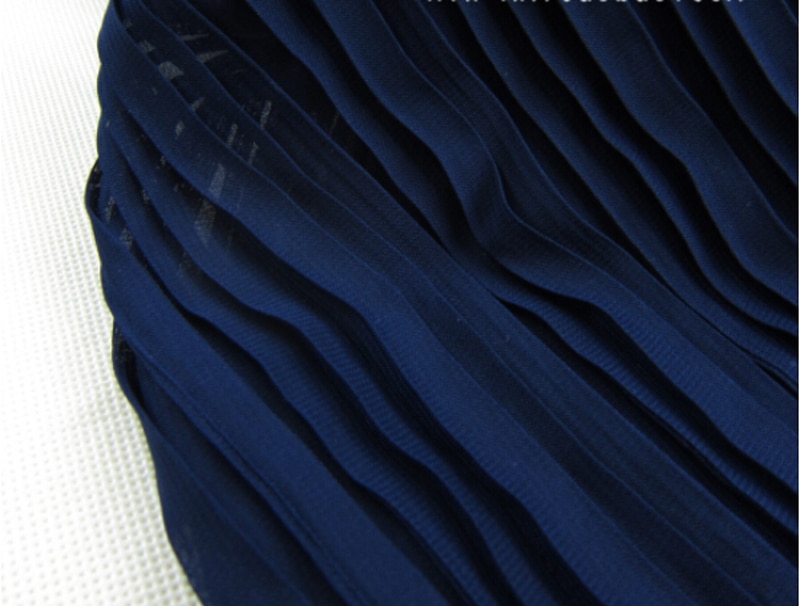 3 Meters Width 150CM 59" 120D Dark Blue Ruffled Pl... – Vicedeal