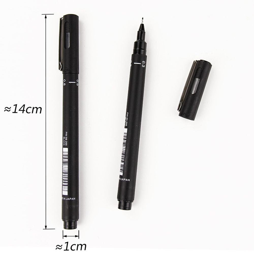 1 Pcs Fineliner Drawing Pen 005 01 02 03 05 08 Wat... – Grandado