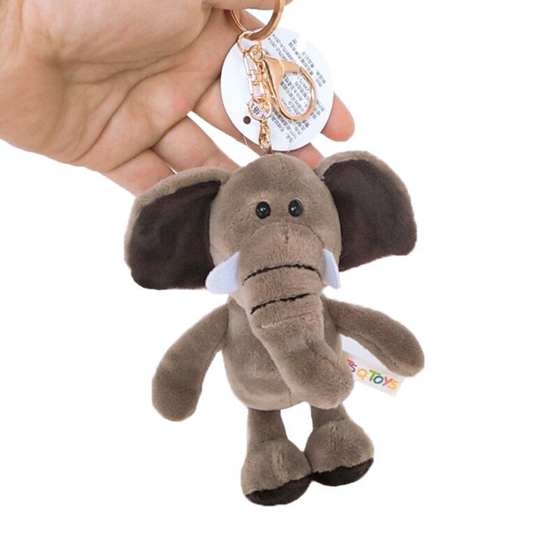 Cute Cartoon Animal Plush Keychain 15Cm Turtle Ele... – Grandado