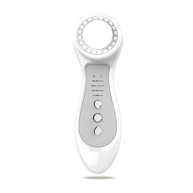 4 farver led lys ultralyd skønhed ansigtshud foryn... – Grandado