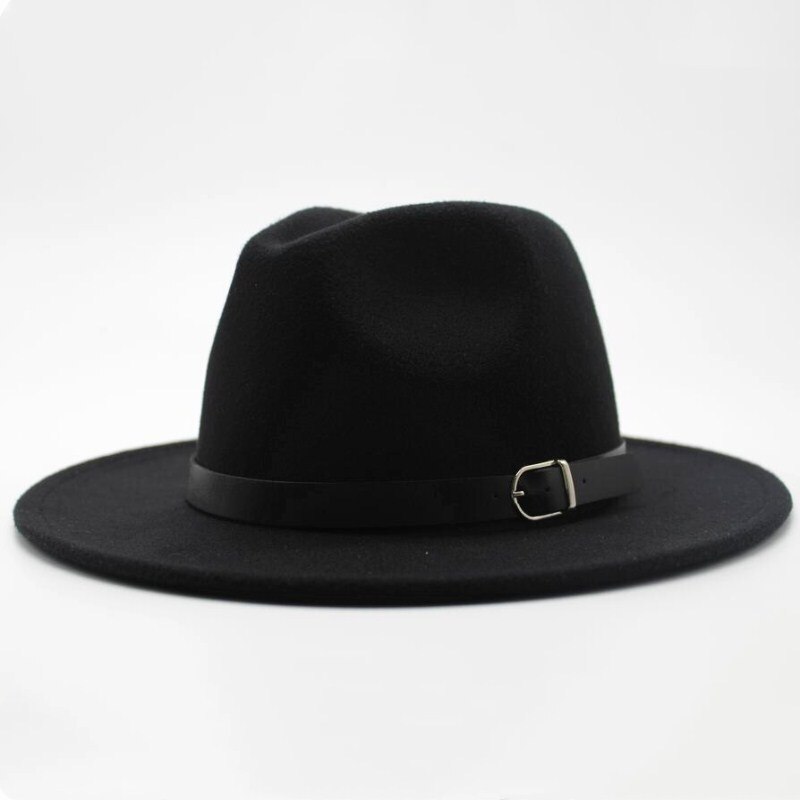 Winter Imitation Woolen Women Men Ladies Fedoras T... – Grandado