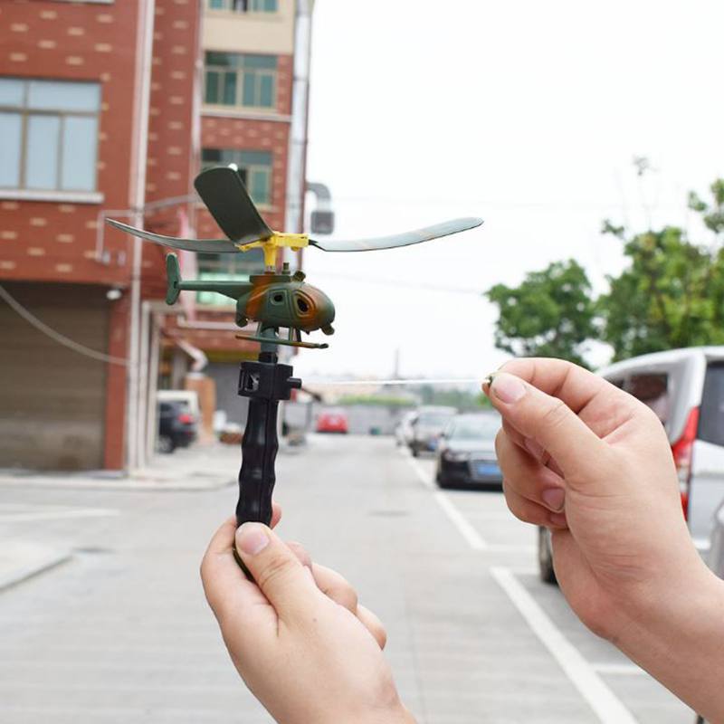 Yd-Pull String Handvat Educatief Helicopter Funny ... – Grandado