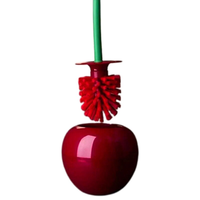 Toilet Brush Cute Cherry Shape Lavatory Brush Toil... – Grandado