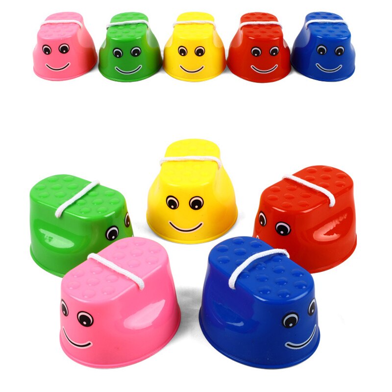 2Pcs Kinderen Stilt Speelgoed Kleuterschool Stelte... – Grandado