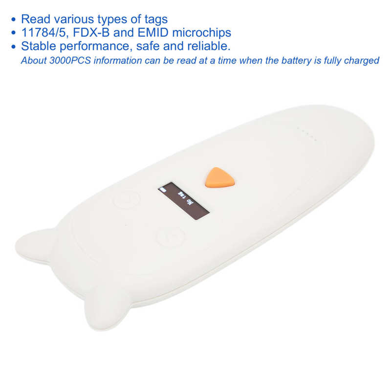 RFID Electronic Tag Reader Pet Microchip Scanner R... – Grandado