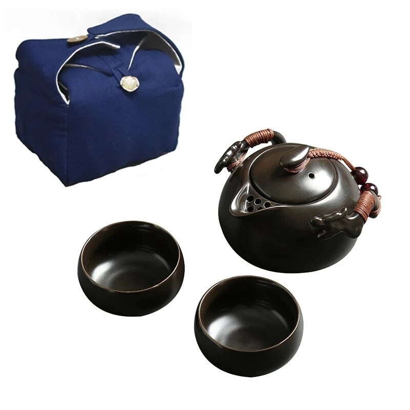 Gaiwan drinkware tea sets ceramic teapot kettle te... – Grandado