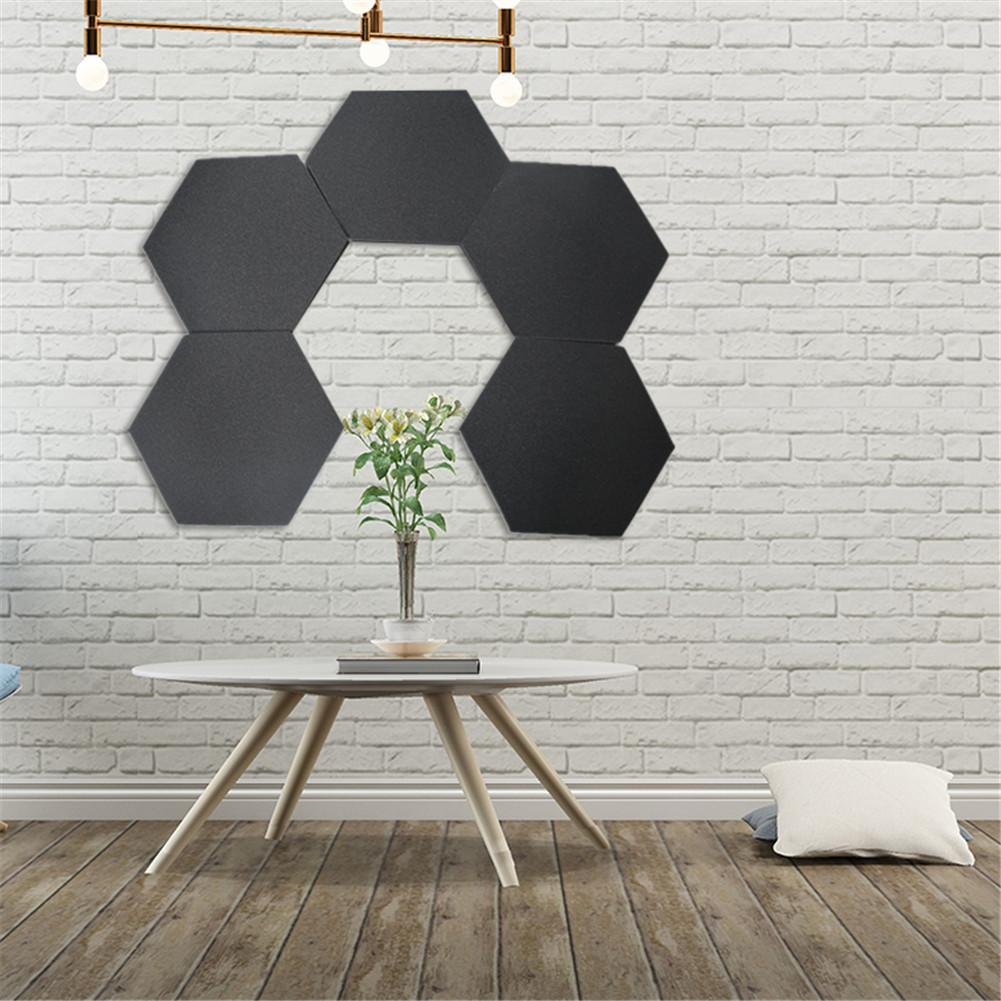 6PCS Acoustic Panels Hexagonal Sound Proof Padding... – Vicedeal
