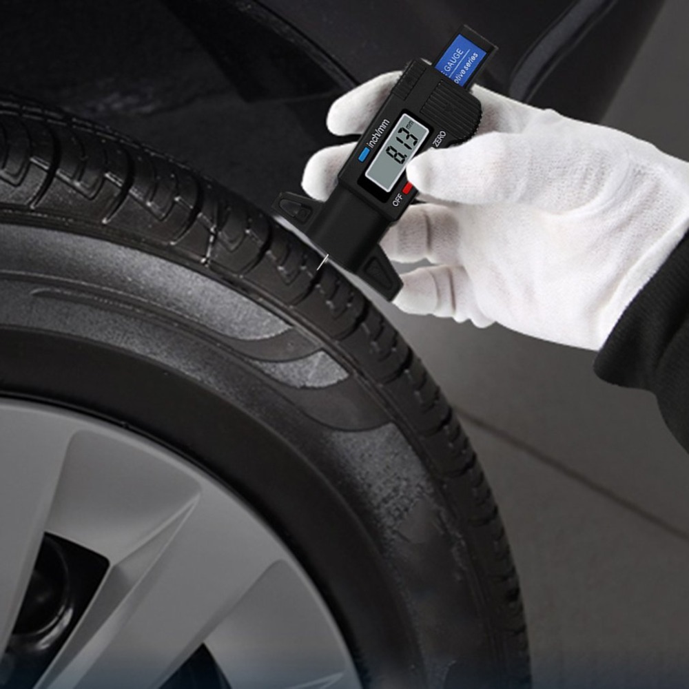 Digital Car Tire Tread Depth Tester 0-25mm Tyre Tr... – Grandado