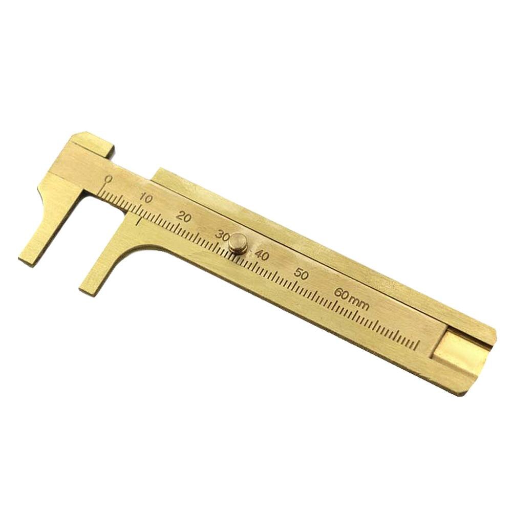 80mm Handy Sliding Gauge Brass Vernier Caliper Min... – Vicedeal