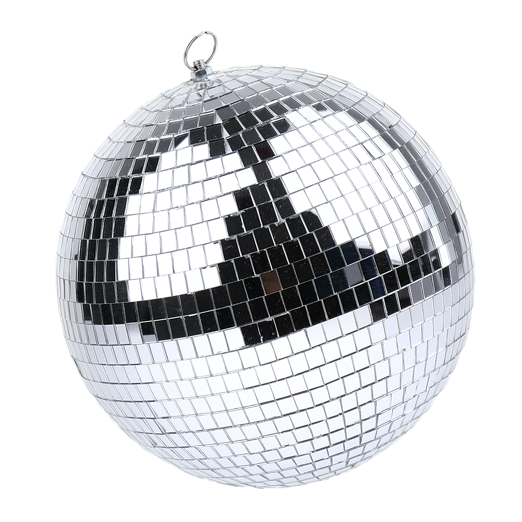 Silver Disco Mirror Ball DJ Dance Party Decorative... – Vicedeal