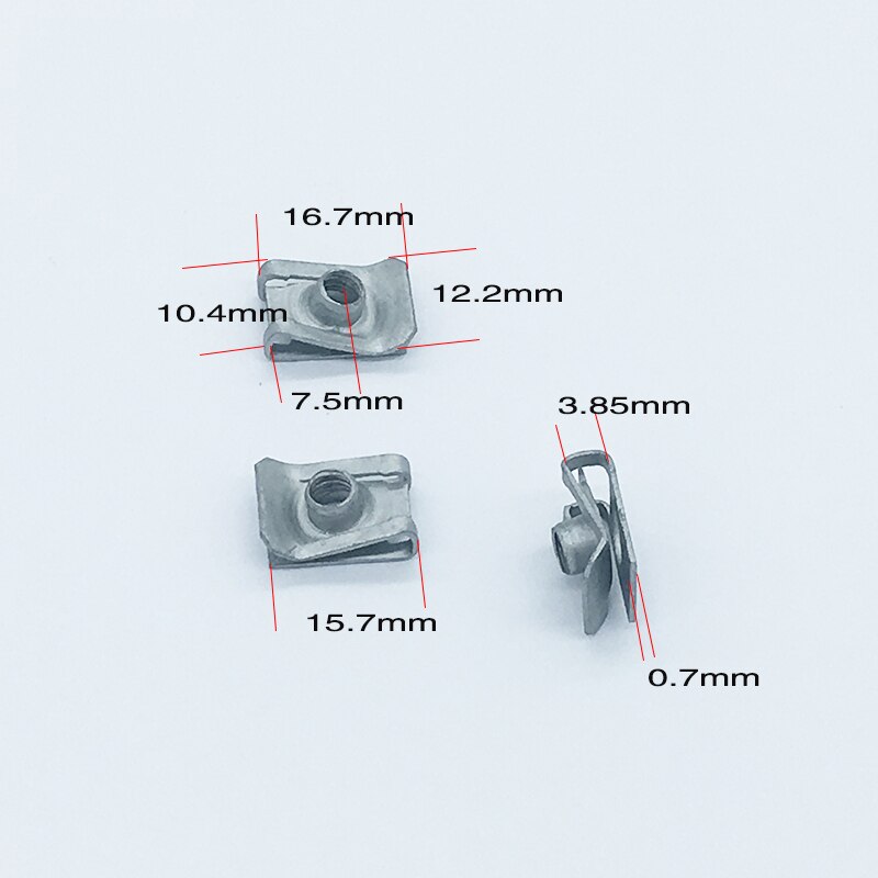 Small plate spring nut M5 – Vicedeal