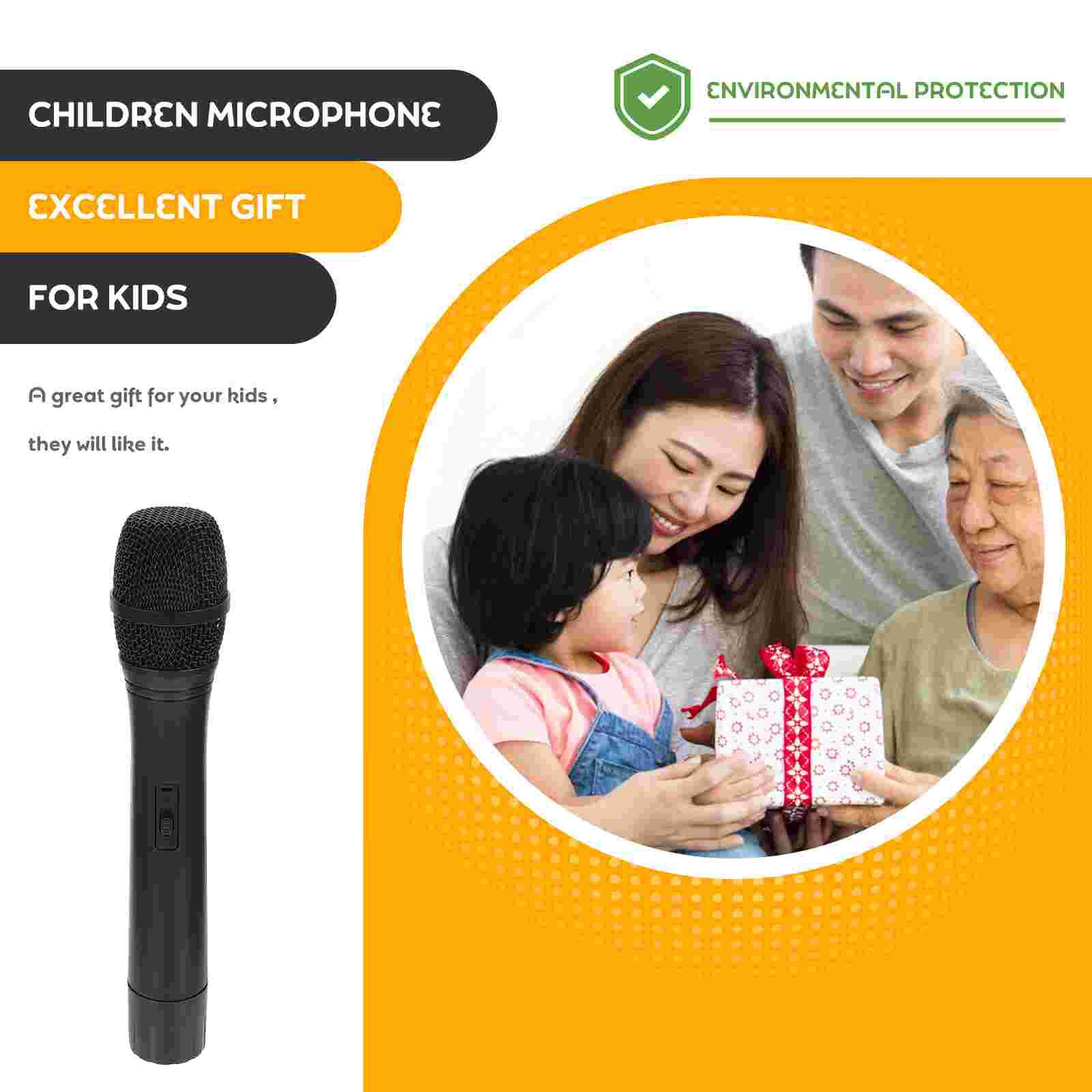 1Pc Simulation Microphone Photography Prop Pretend... – Grandado