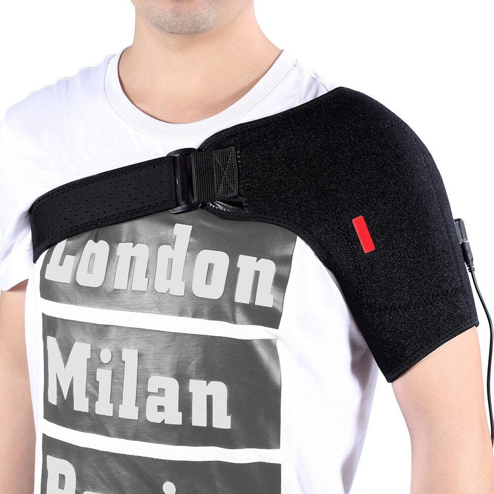 USB Charge Heated Shoulder Brace Adjustable Neopre... – Grandado