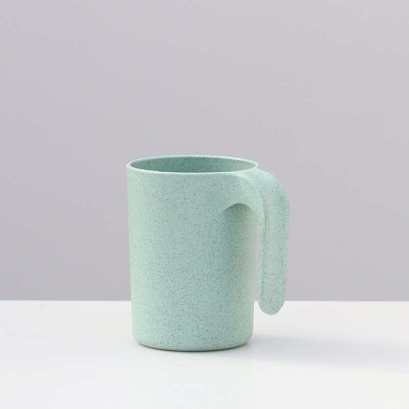 Mondwaterbeker van tarwestro, tandenborstelbeker m... – Grandado