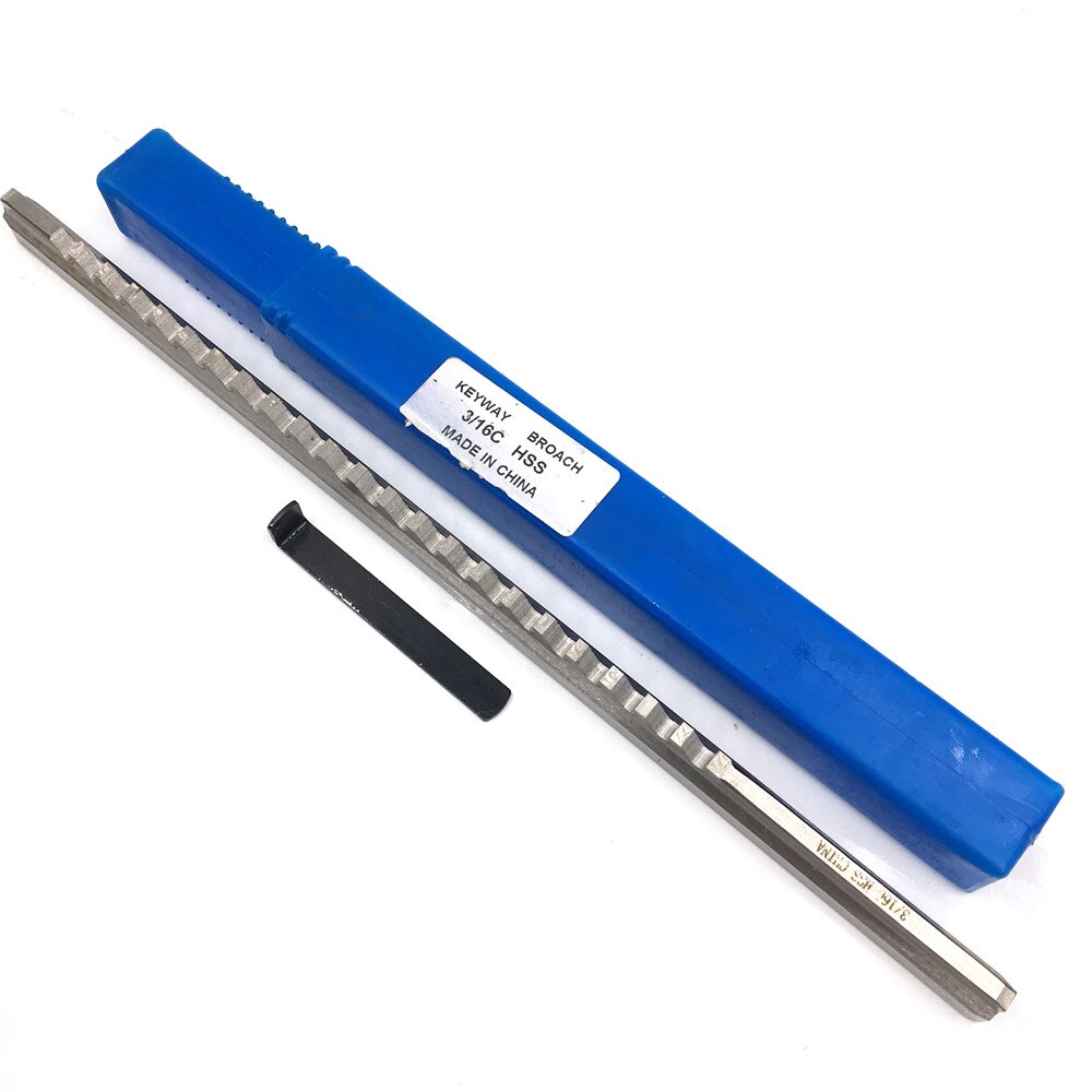 3/16 Keyway Broach C Push-Type Broach Cutting Tool... – Grandado