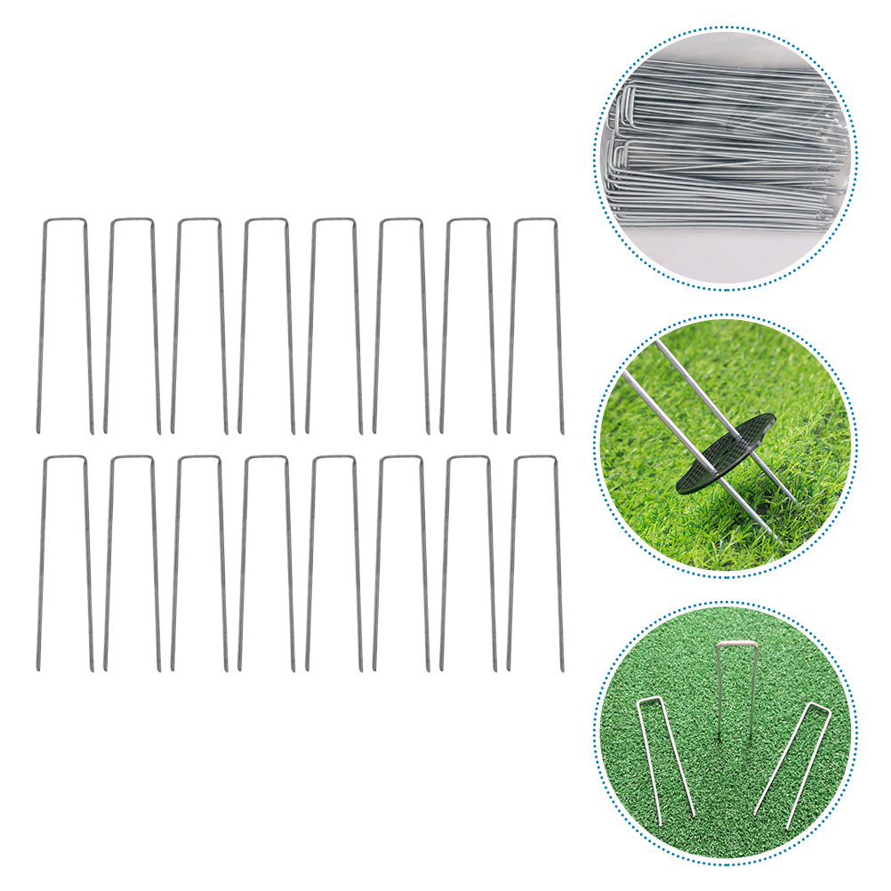 50pcs Sturdy Lawn Stakes Gardening Stakes Landscap... – Grandado