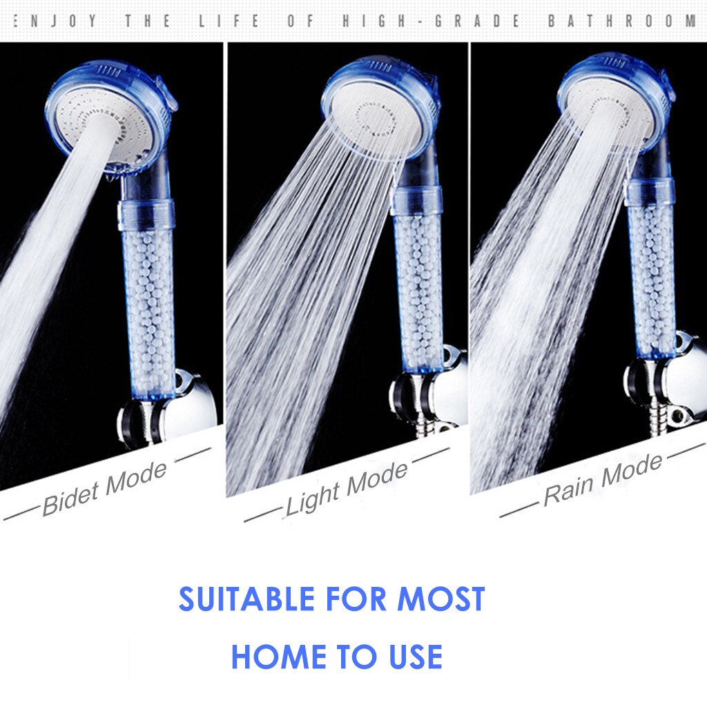 Negative Ionic Filtration Shower Head Three Mode S... – Vicedeal