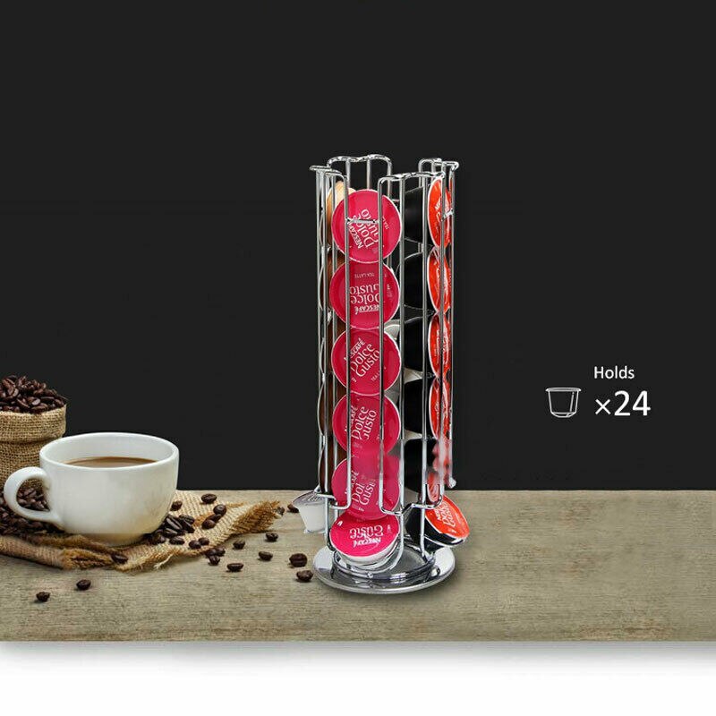 8 kapseln Kaffee Pods Halter Eisen Chrom Überzug S... – Grandado