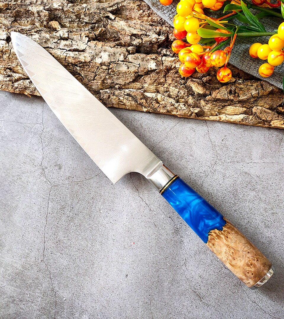 Kitchen Knives Set Chef Knife Damascus Steel High ... – Vicedeal