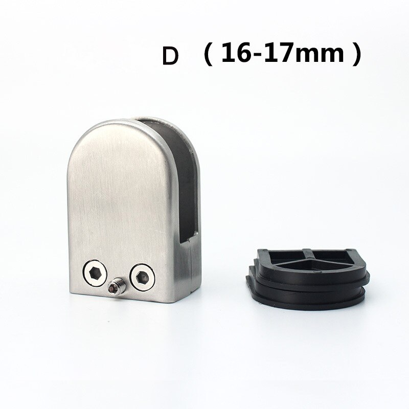 304 Stainless steel fish mouth glass clamp furnitu... – Grandado