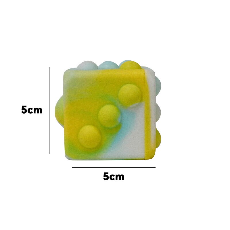 Square Shape Fidget Toys Baby Silicone Anti Stress... – Grandado