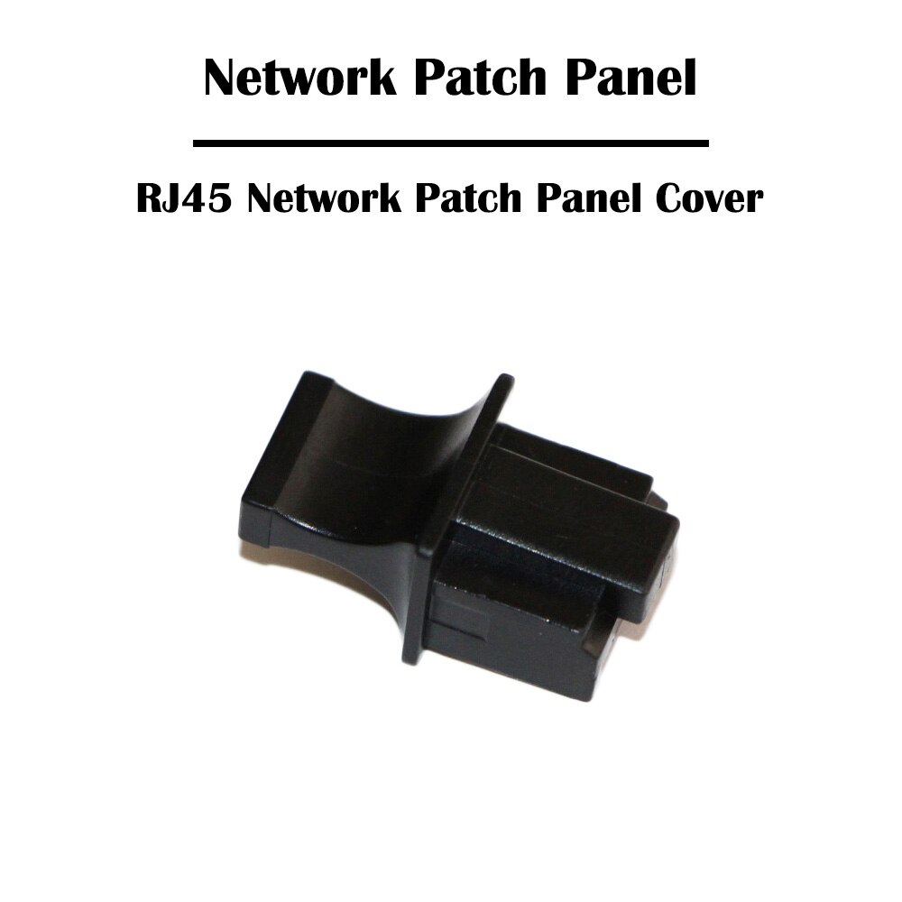 100 Pieces Network Patch Panel Cover for 8 ports,1... – Vicedeal