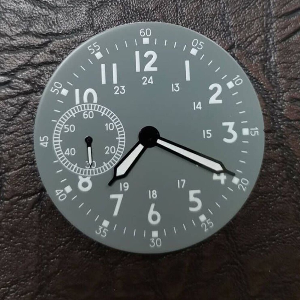 For ETA 6497 6498 Hand Winding Movement 39mm Grey ... – Vicedeal