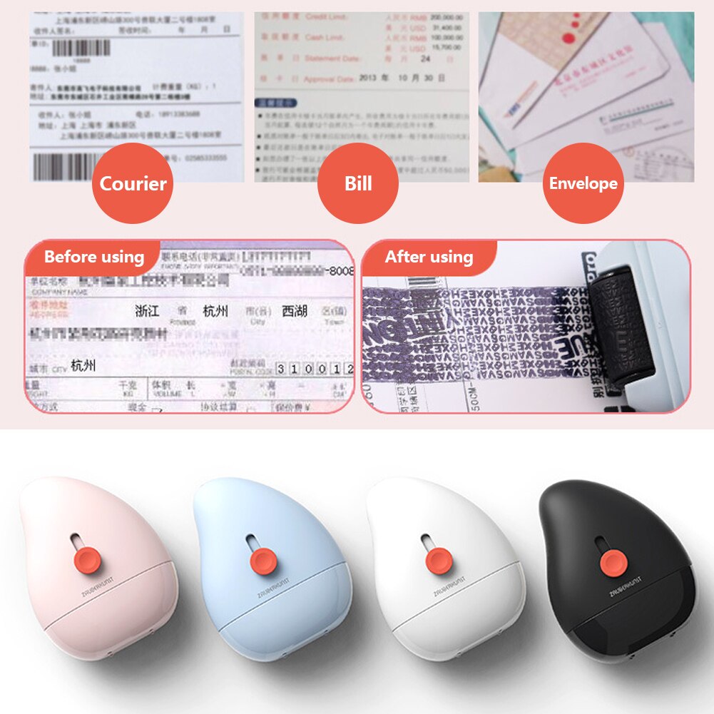 Security Roller Stamp Identity Privacy Protection ... – Grandado