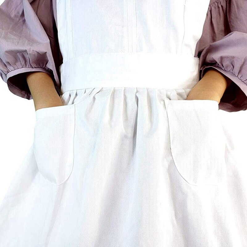 2 Stuks Elegante Victoriaanse Schort Maid Overalls... – Vicedeal