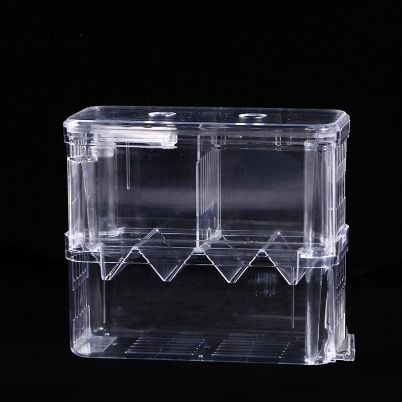 Fish tank aquarium transparent double-layer multi-... – Grandado