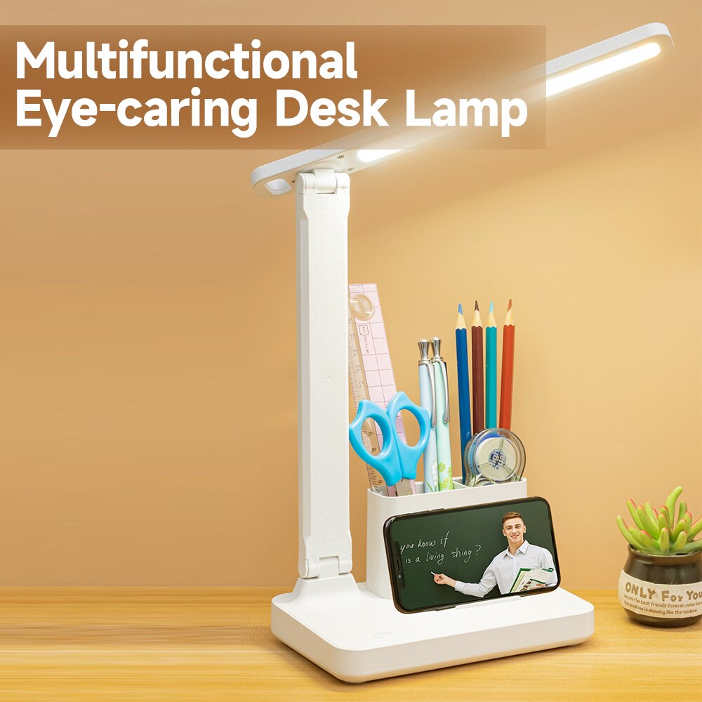 Rechargeable Eye-caring LED Desk Lamp Foldable Rea... – Grandado