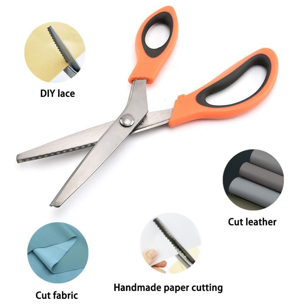 Stainless Steel Pinking Shear Tailor Sew Dress Mak... – Vicedeal