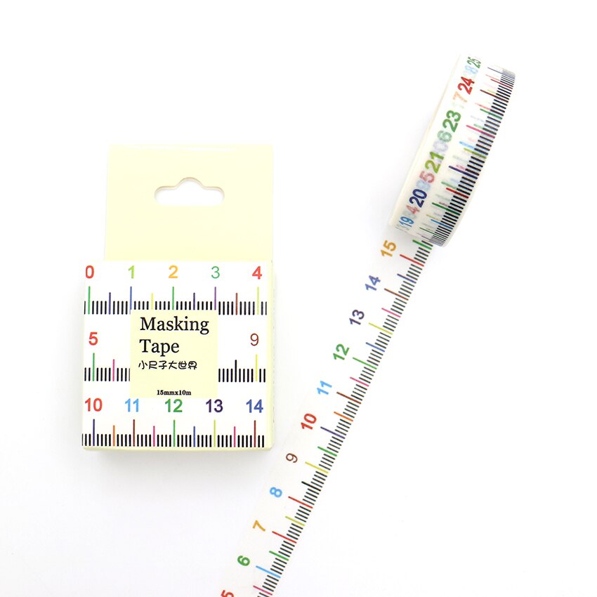 15mm*10m Box Package Wide Novelty Measure Ruler Wa... – Vicedeal