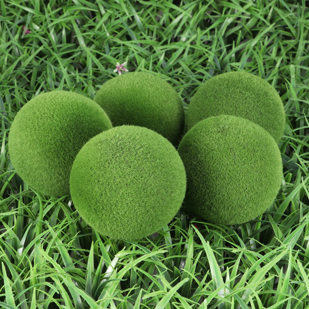 10pcs Moss Balls Decor Stylish Potted Plant Access... – Grandado