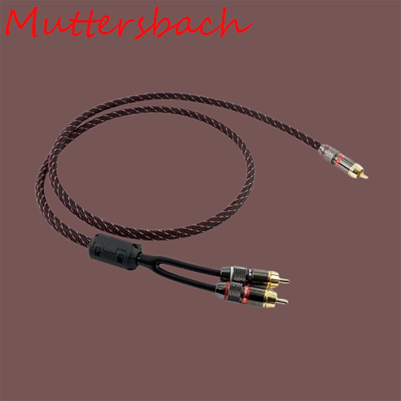 Premium Star-Quad bidirectionele RCA-splitter: sub... – Vicedeal