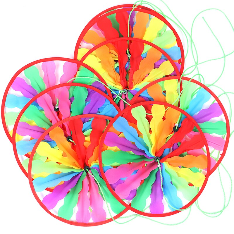 Latest 27cm 8 Wheel Colorful Rainbow Wind Spinner ... – Grandado