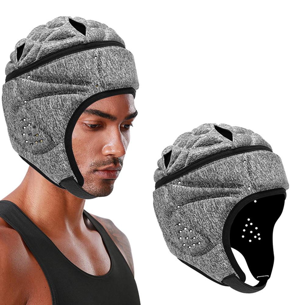 Soft Padded Rugby Helmet Adjustable Headgear EVA H... – Grandado