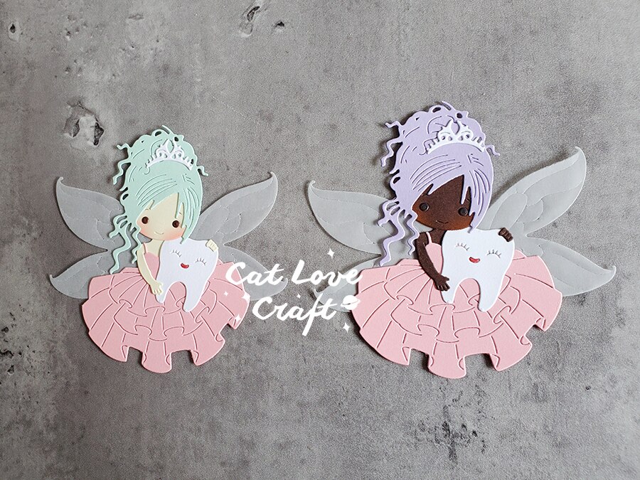 Tooth Fairy Metal Cutting Dies Mold Knife Scrapboo... – Vicedeal