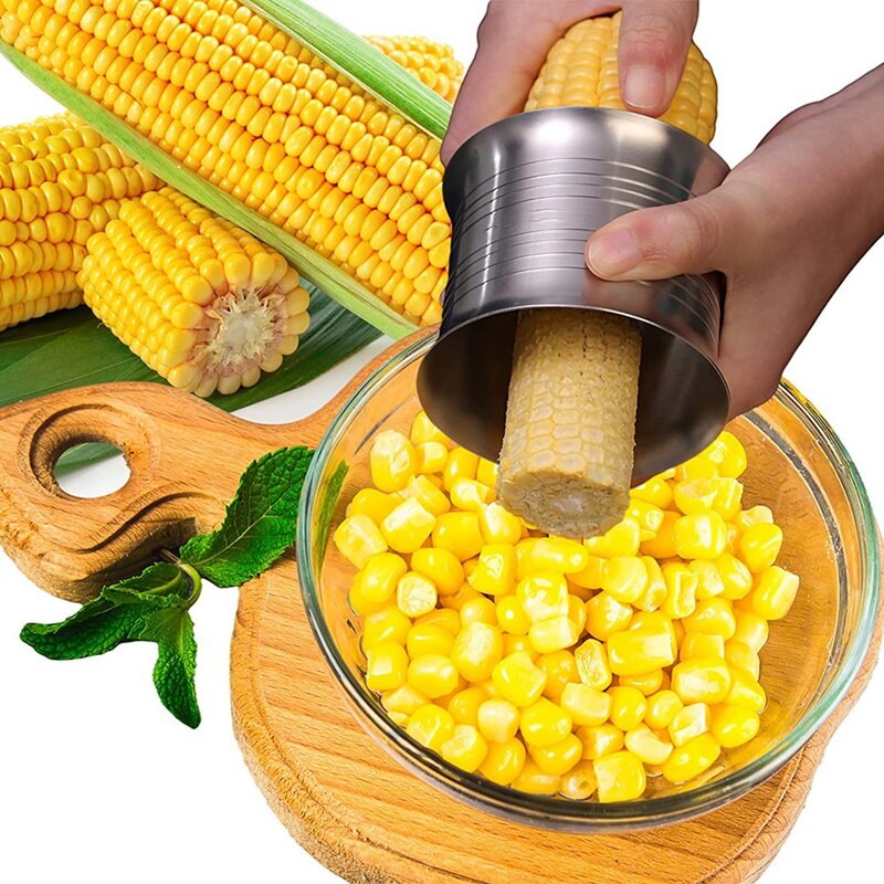 Corn Peeler 304 Stainless Steel Corn Threshing Mac... – Grandado