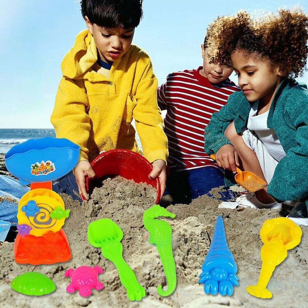 Beach Toys & 7pcs Marine animal model Sand Beach T... – Vicedeal