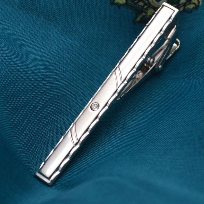 Silver Color Metal Necktie Tie Simple Stainless St... – Grandado