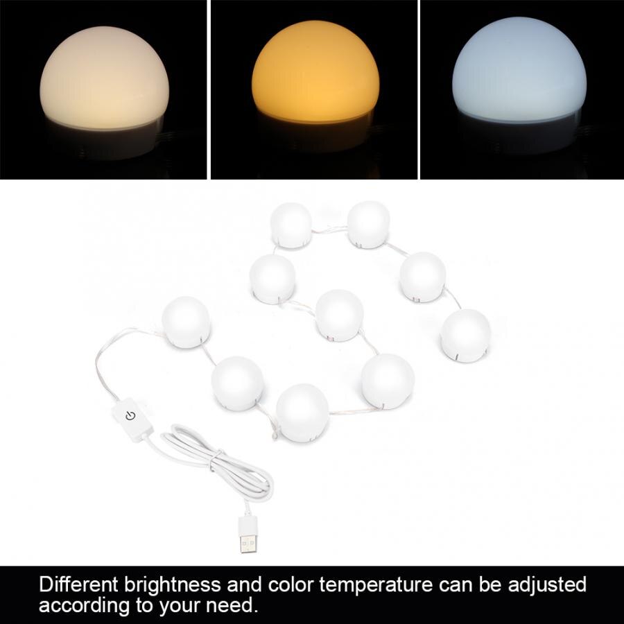 Makeup Mirror Light Bulb Stepless Dimmable Hollywo... – Grandado