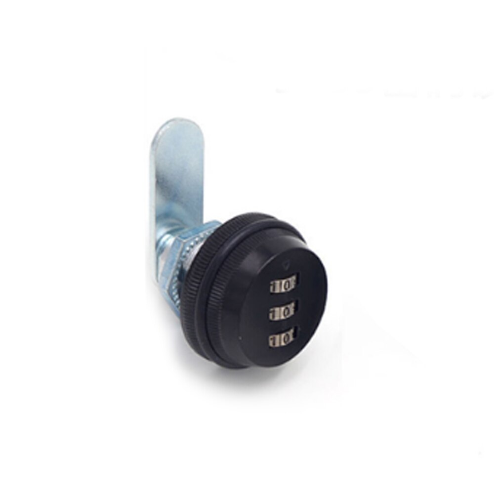 Combination Cabinet Lock Black/Silver Zinc Alloy P... – Vicedeal