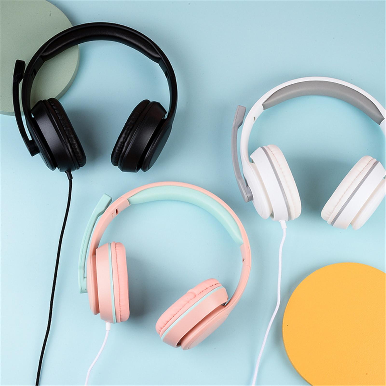 Dual Colors Wired Gaming Headphone Adjustable Head... – Vicedeal