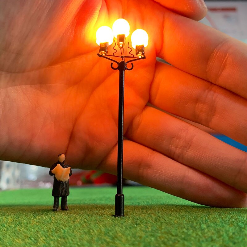 2 PCS HO Scale Model trains Railway park garden St... – Vicedeal