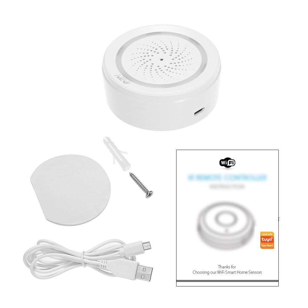 NEO Wifi Siren Alarm Sensor Smart Alarm Siren Home... – Grandado